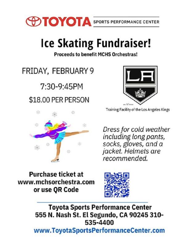Ice Skating Flyer - MBX Foundation
