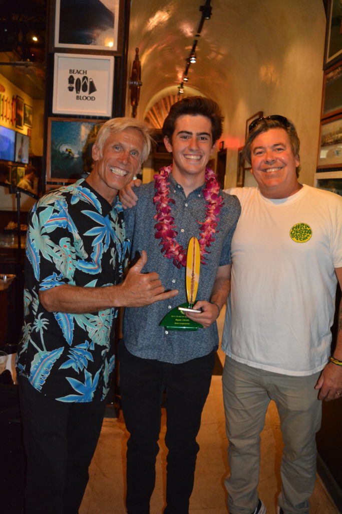 Ryan Ulrich was recognized as the Longboard Champion - MBX Foundation